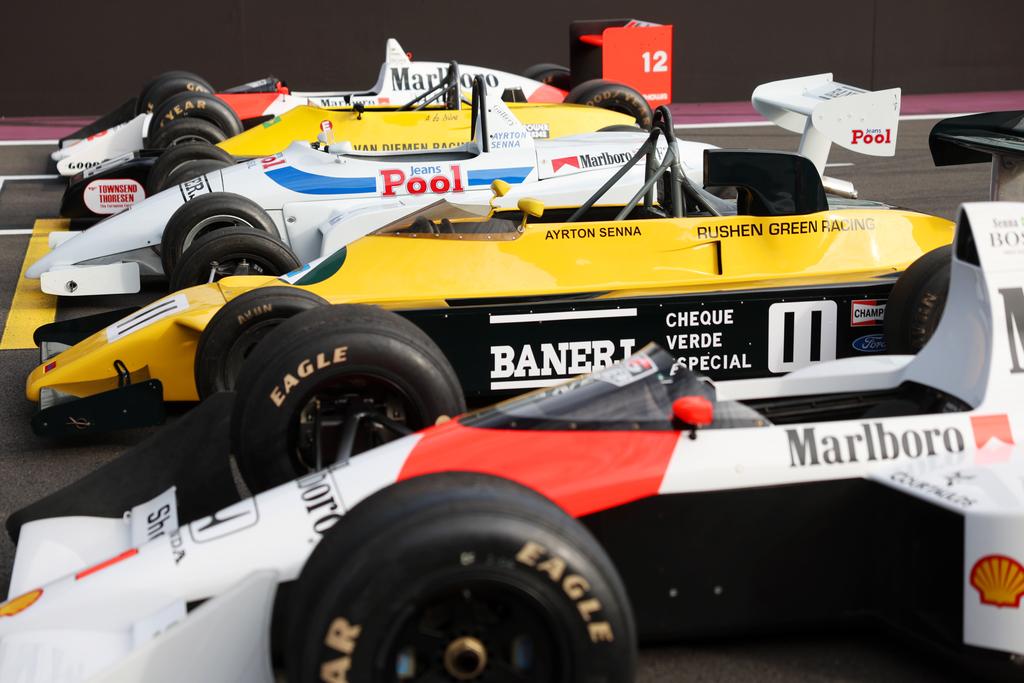 Silverstone hosts the largest gathering of Ayrton Senna cars in history
